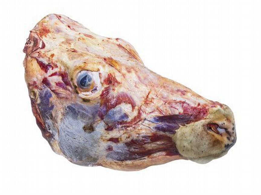 Головы говяжьи
