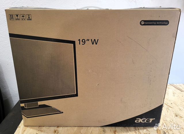 Монитор Acer LCD 19" V193W A black купить в Москве | Электроника | Авито