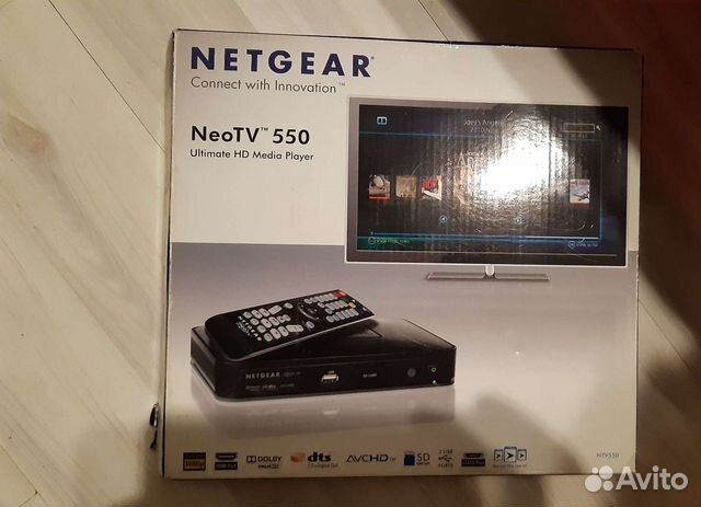 Netgear NeoTV 550 - медиаплеер купить в Москве | Электроника | Авито