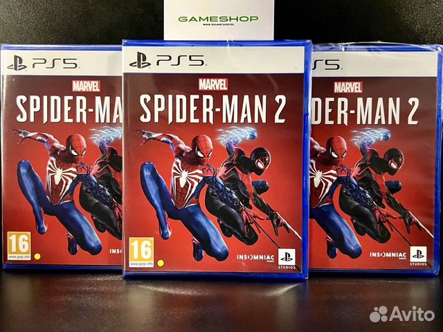 Marvel Человек-Паук 2 PS5 купить в Москве | Электроника | Авито