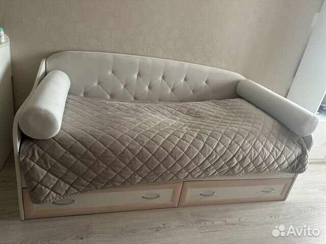 Кровать односпальная с ящиками и матрасом купить в Санкт-Петербурге ...