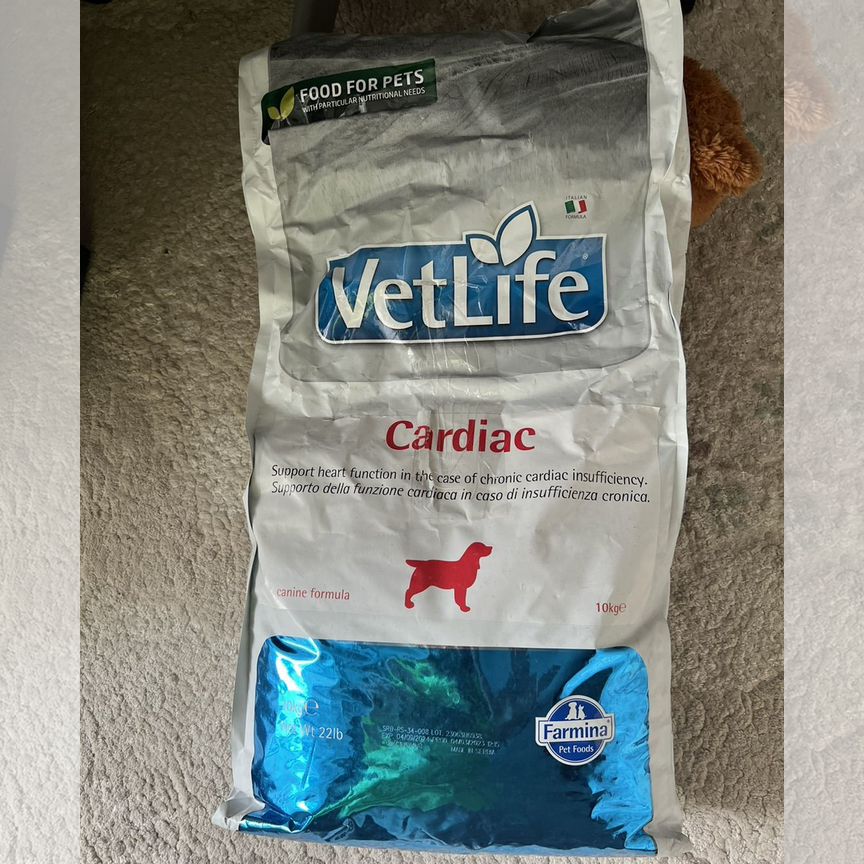 Сухой корм для собак Formina Vetlife Cardiac