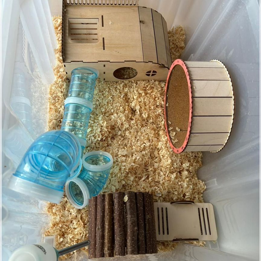 Домик клетка для хомяка