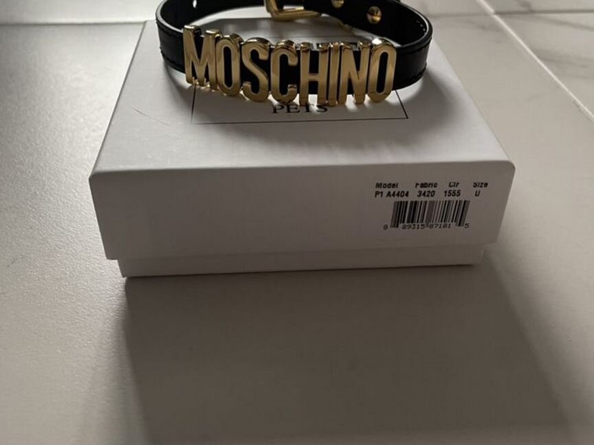 Ошейник для собак moschino