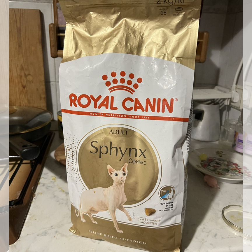 Корм для кошек royal canin adult sphynx