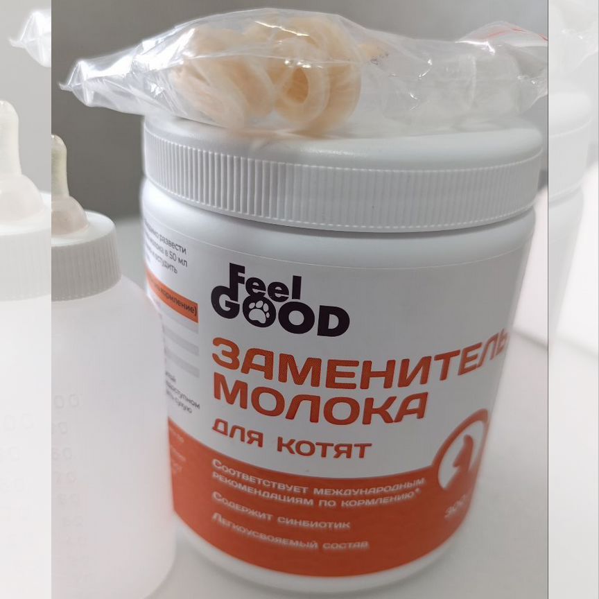 Сухое молоко для котят