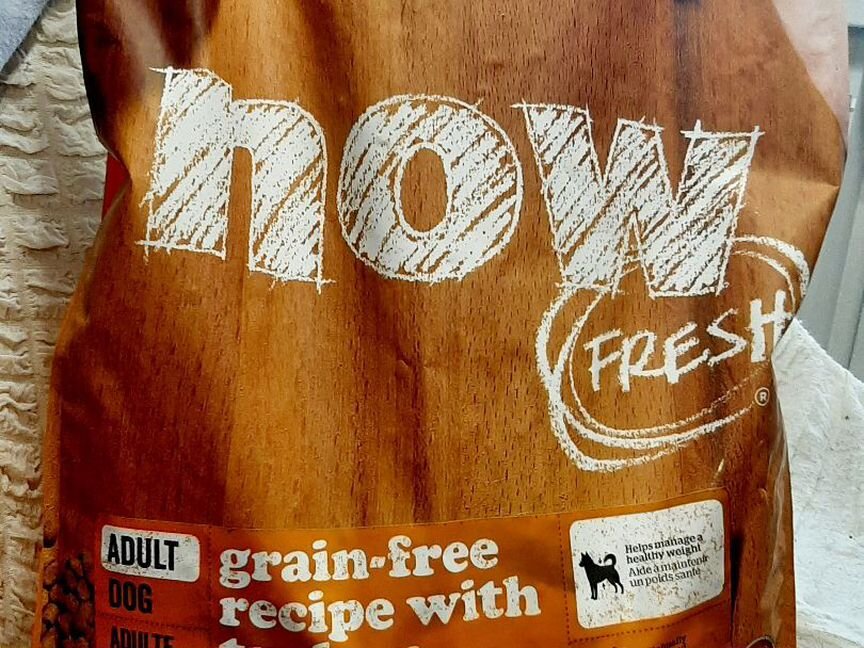 Корм NOW fresh для собак с индейкой, уткой