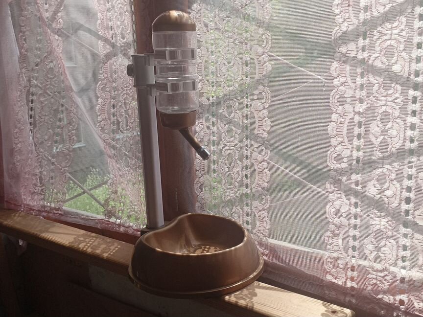 Поилка для собак "Сухие усы"