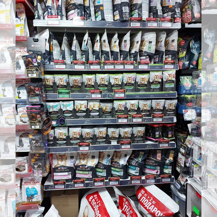Корм для кошек и собак