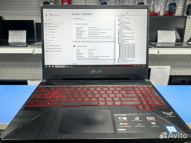 Игровой ноутбук asus TUF Gaming FX505GD купить в Рыбинске | Электроника ...