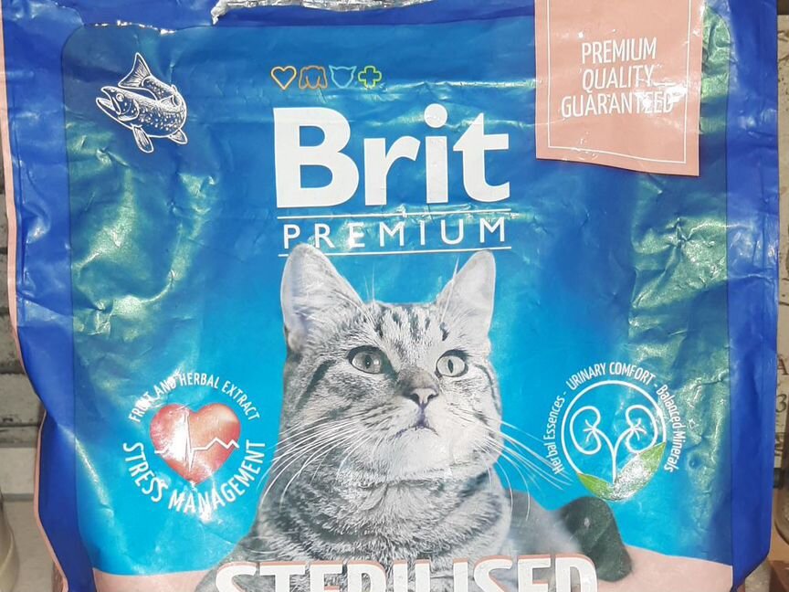 Сухой корм для стерилизованных кошек Brit Premium