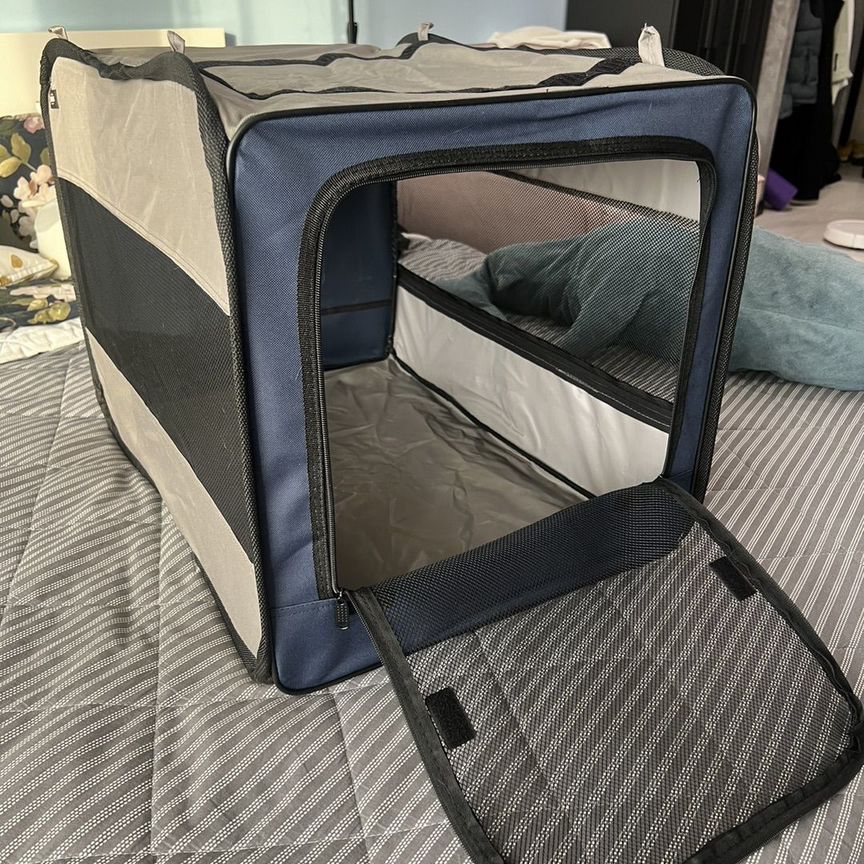 Переноска для собак новая складная