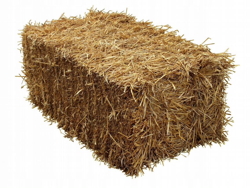 Солома в тюках