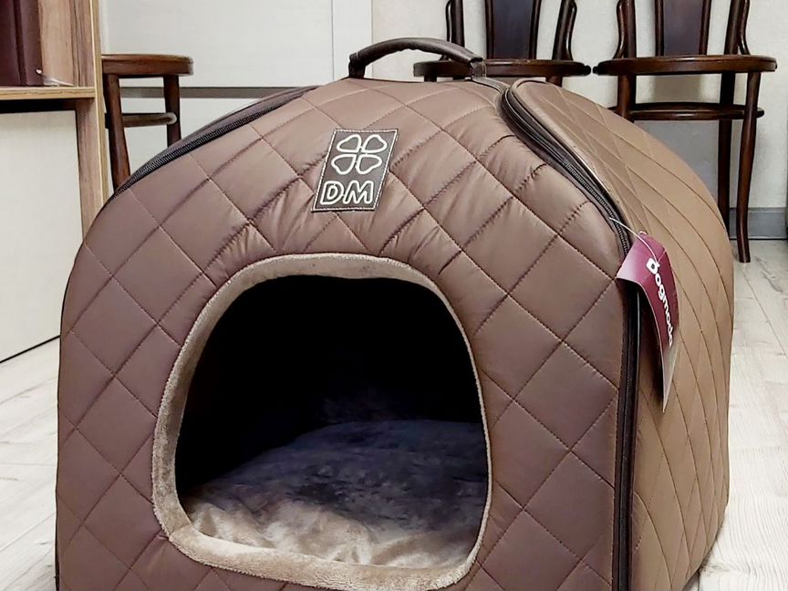 Будка-домик для маленькой собаки или кота