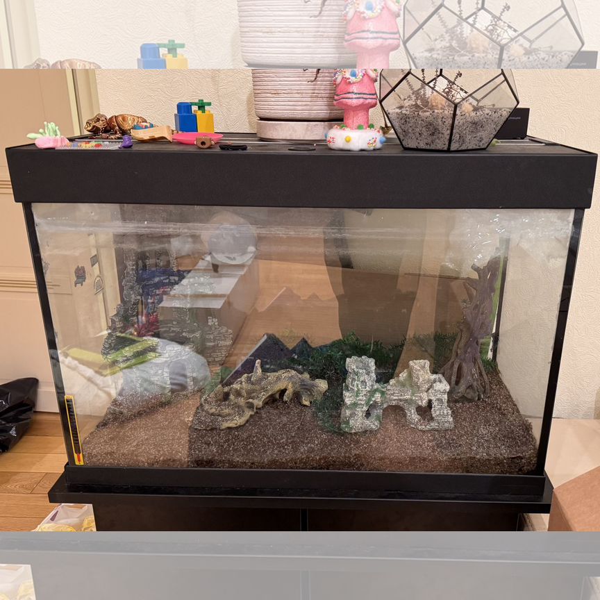 Аквариум с тумбой 150л