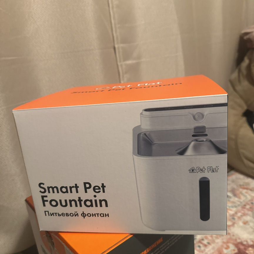 Питьевой фонтан для животных Pet Flat