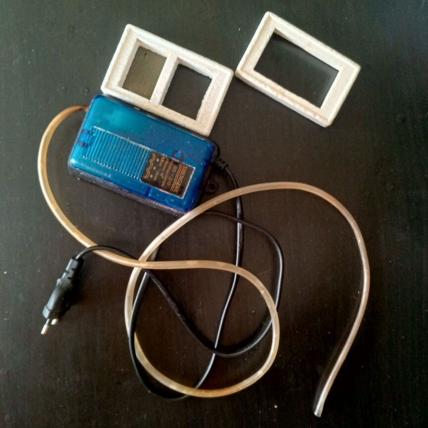 Компрессор для аквариума  кормушки