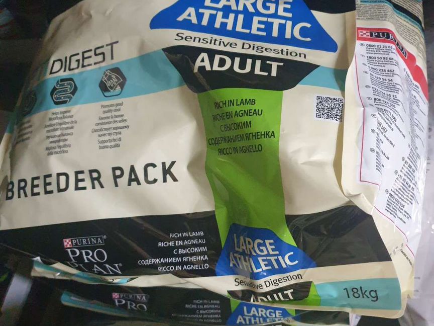 Корм для щеков проплан крупных пород 18кг