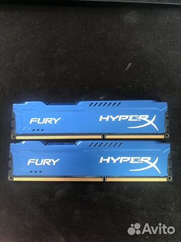 Оперативная память Hyper X fury 4Gb DDR3 купить в Санкт-Петербурге ...