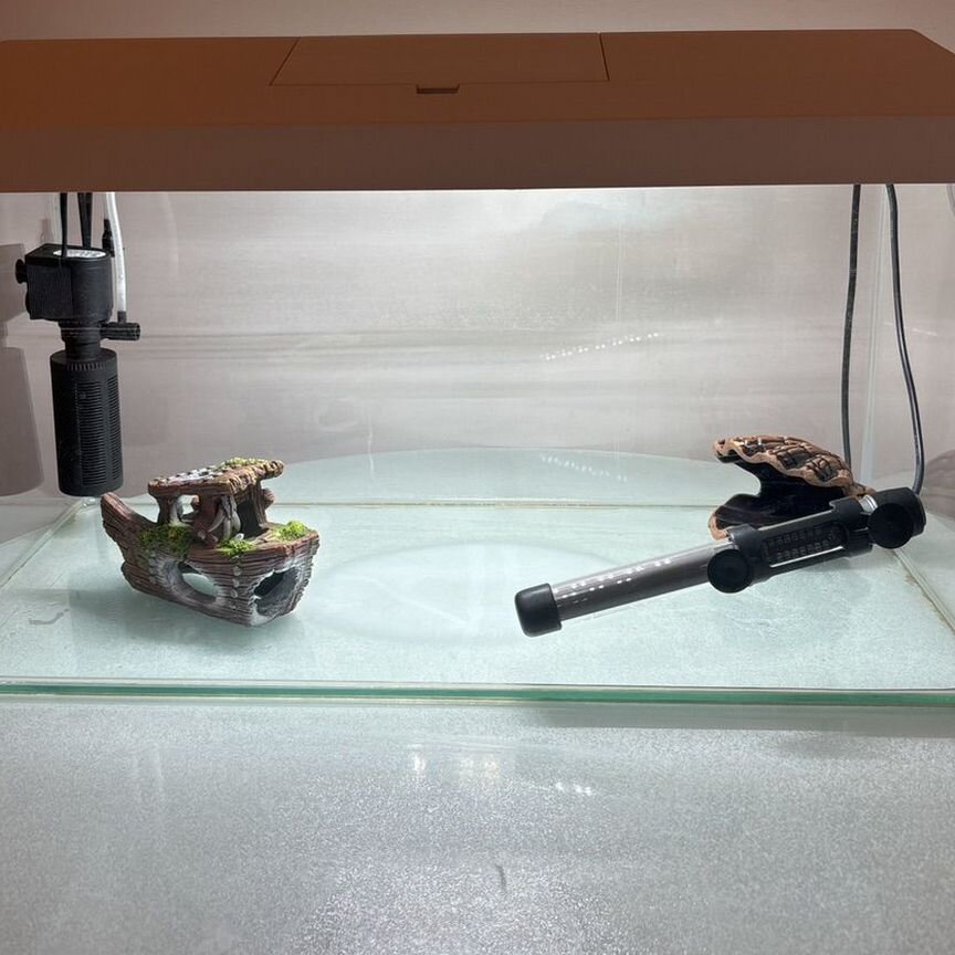 Аквариум от aquael со всеми комплектующими