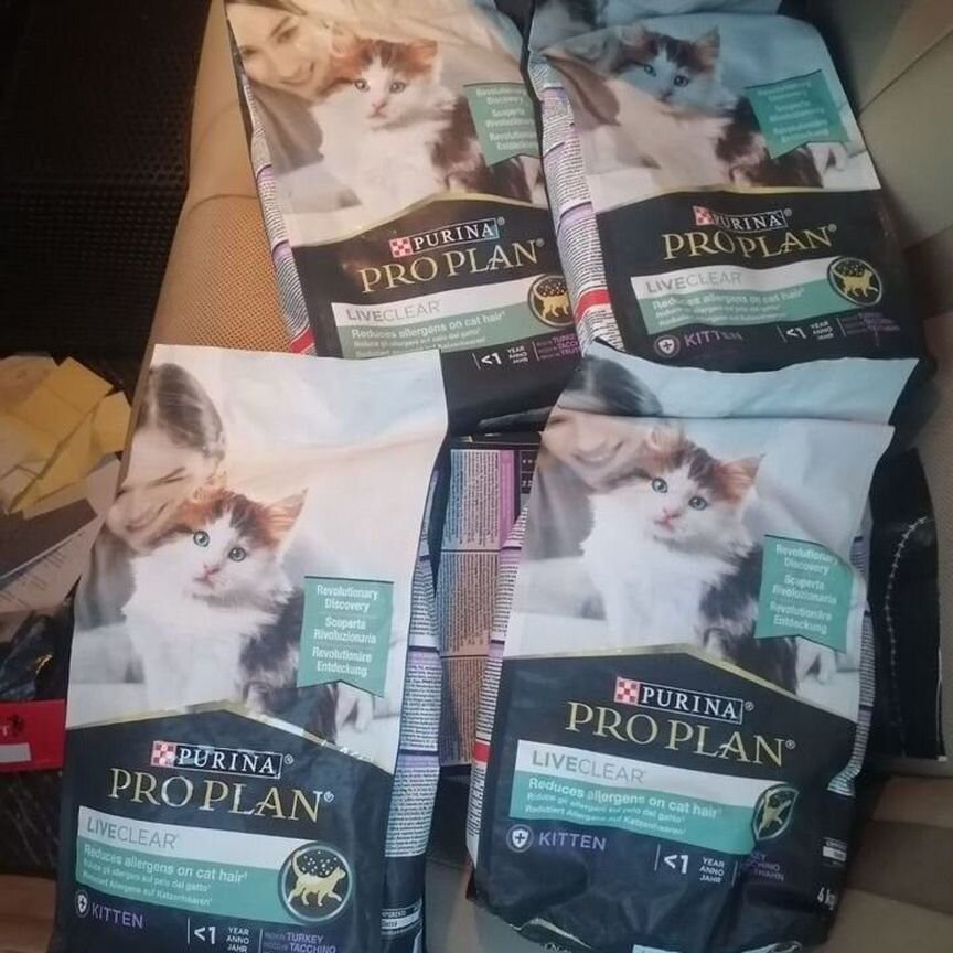 Лечебный корм Purina liveclear для котов