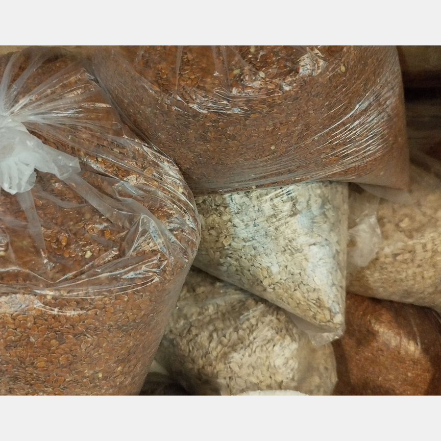 Жмых подсолнуха и льна для Олега