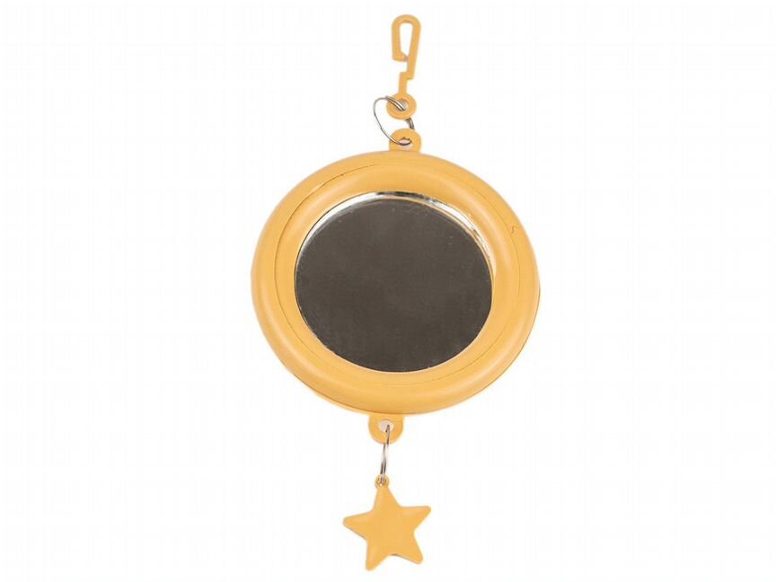 Yami-Yami зеркало для птиц, малое круглое с подвес