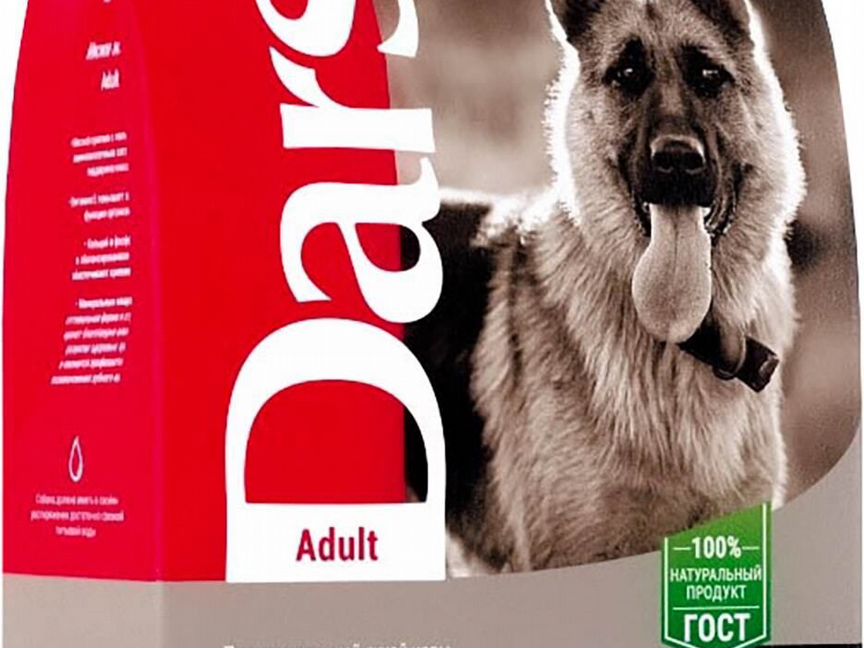 1214136 / Сухой корм для собак Darsi Adult Мясное