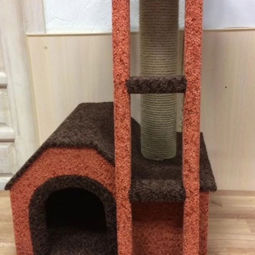 Домик когтеточка новый