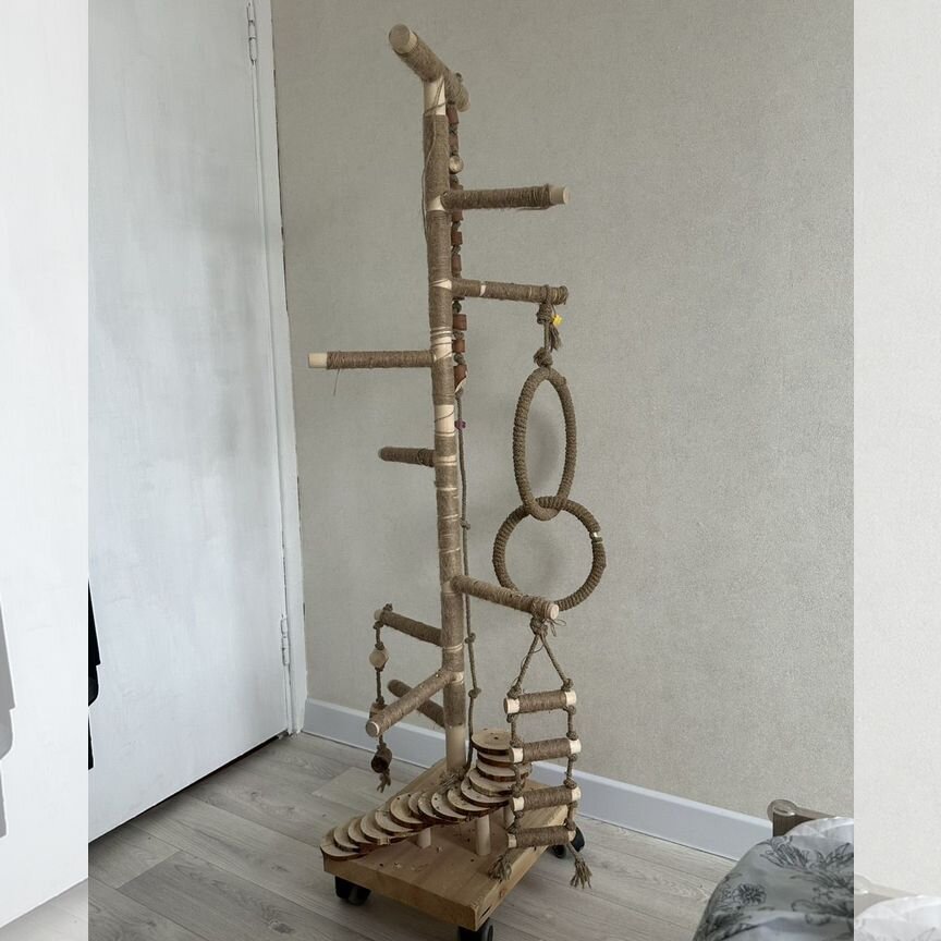 Стенд присада для попугая