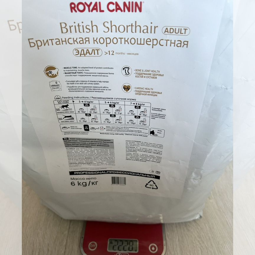 Корм для кошек royal canin