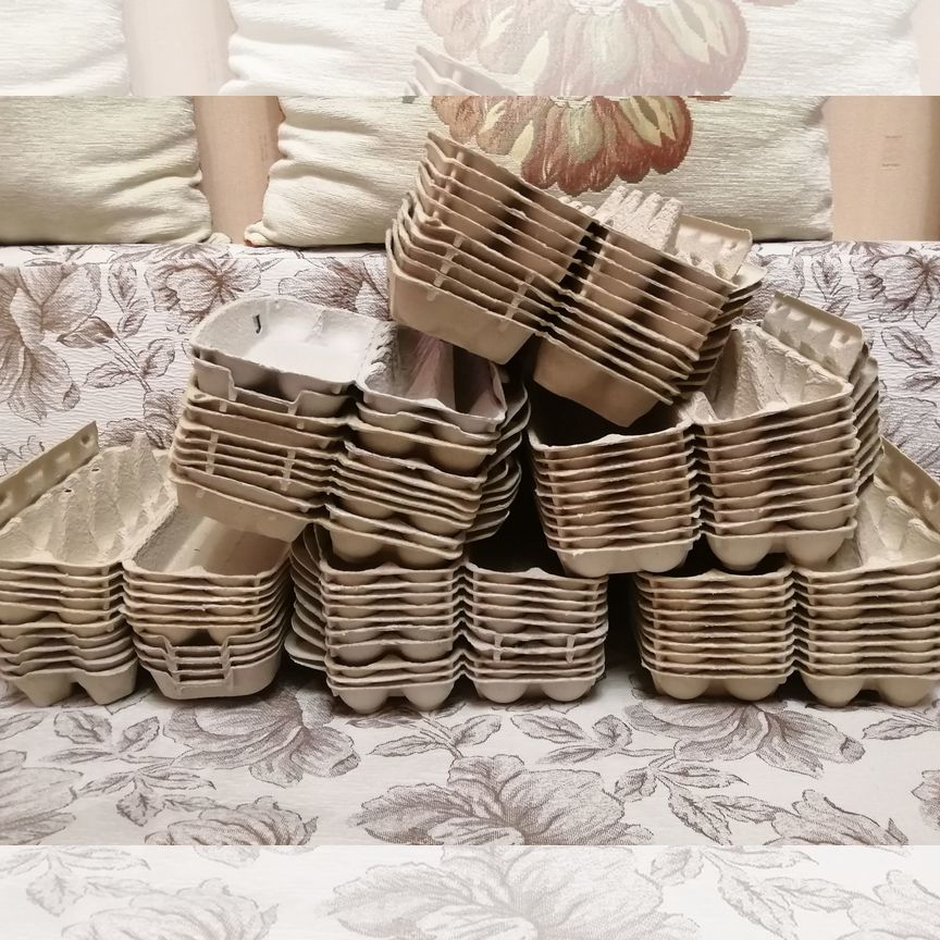 Картонные ячейки для яиц