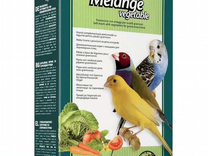 Padovan корм Melange Vegetable для зерноядных птиц