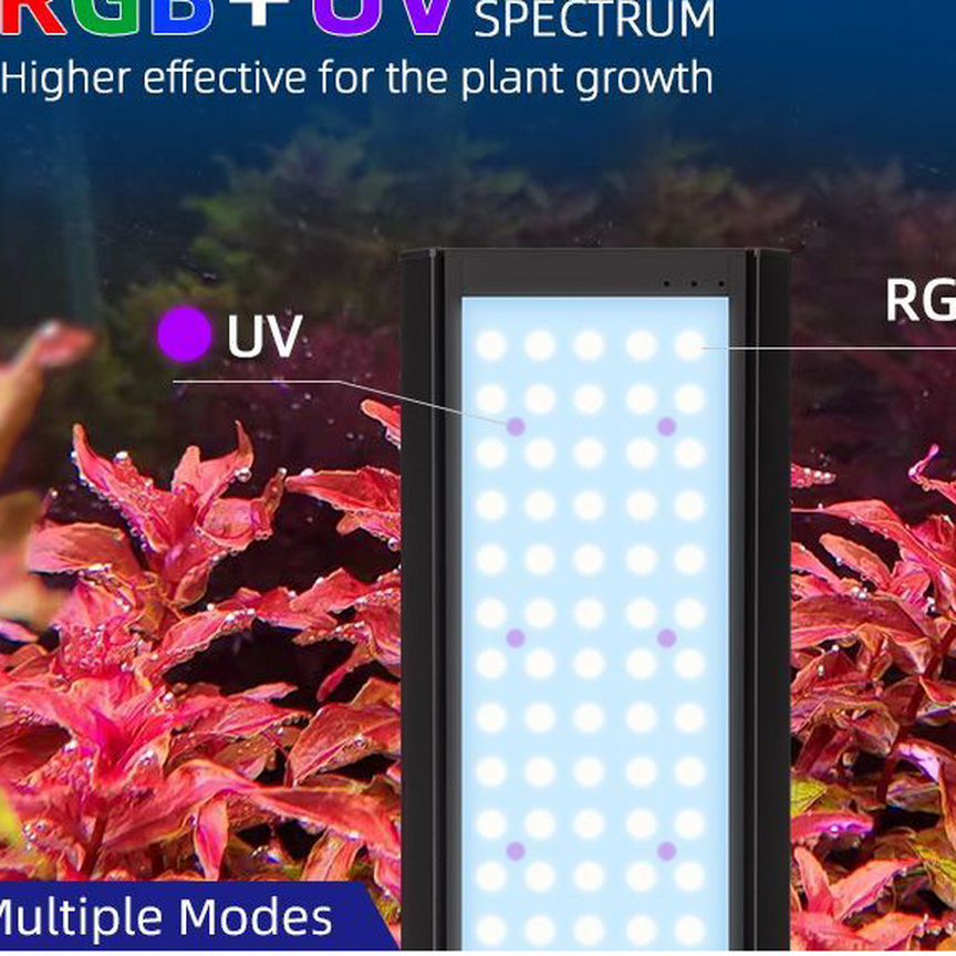 Аквариумный светильник RGB+UV "Week Aqua" P 1200