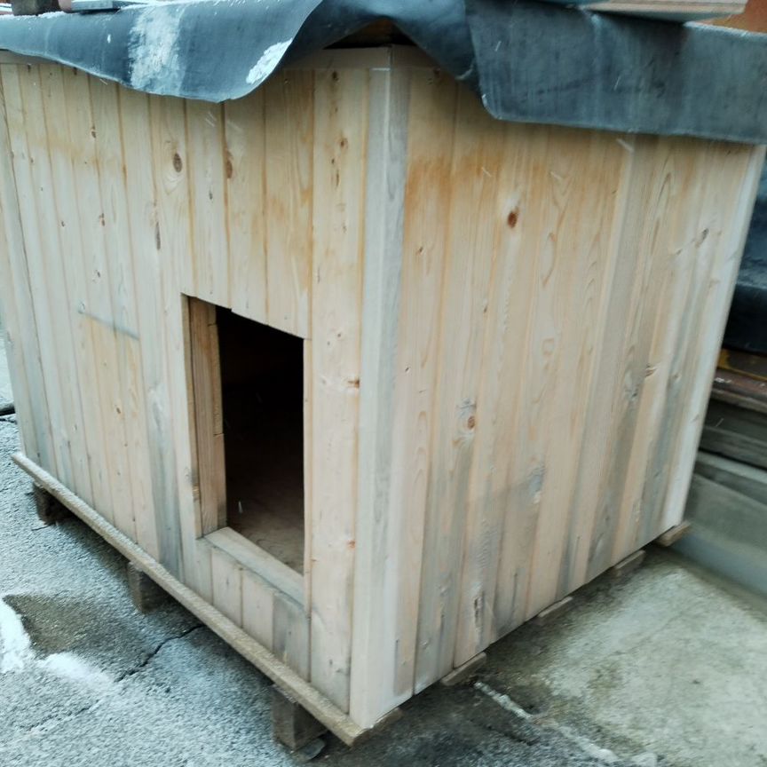 Будка для собаки утепленная