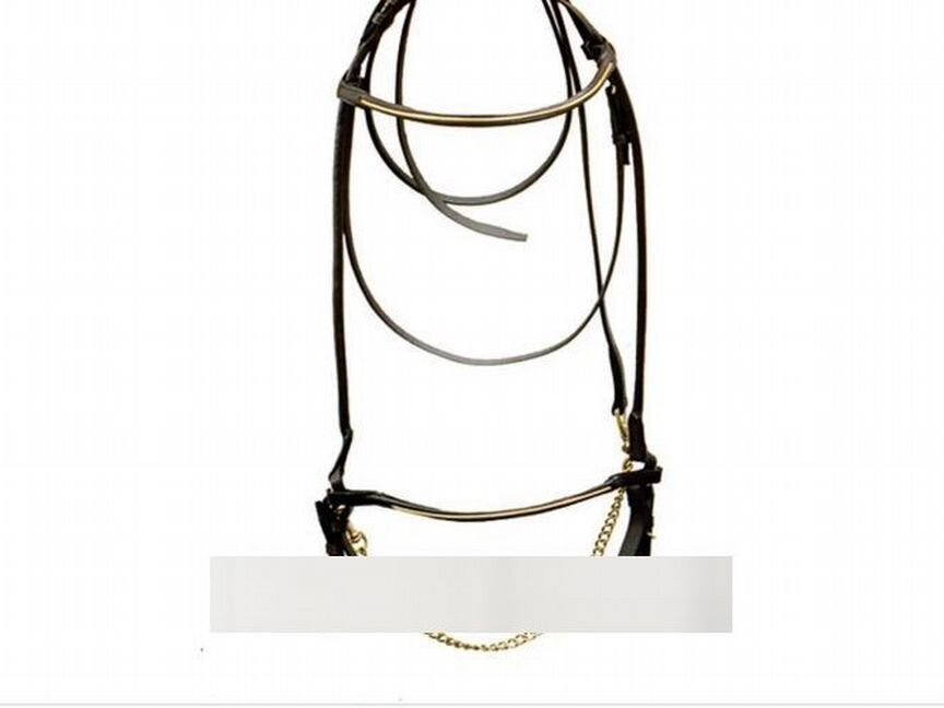 Недоуздок выводной кожаный