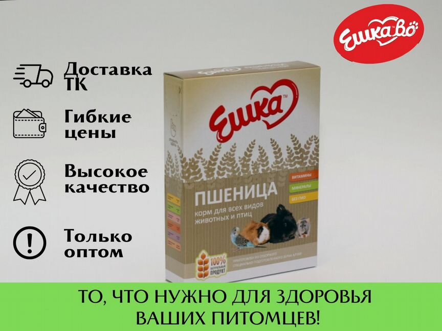 Кормовая смесь для попугаев Ешкаво