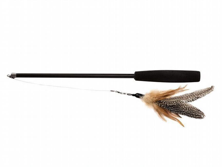Удочка-дразнилка телескопическая Перо, 370-970220м