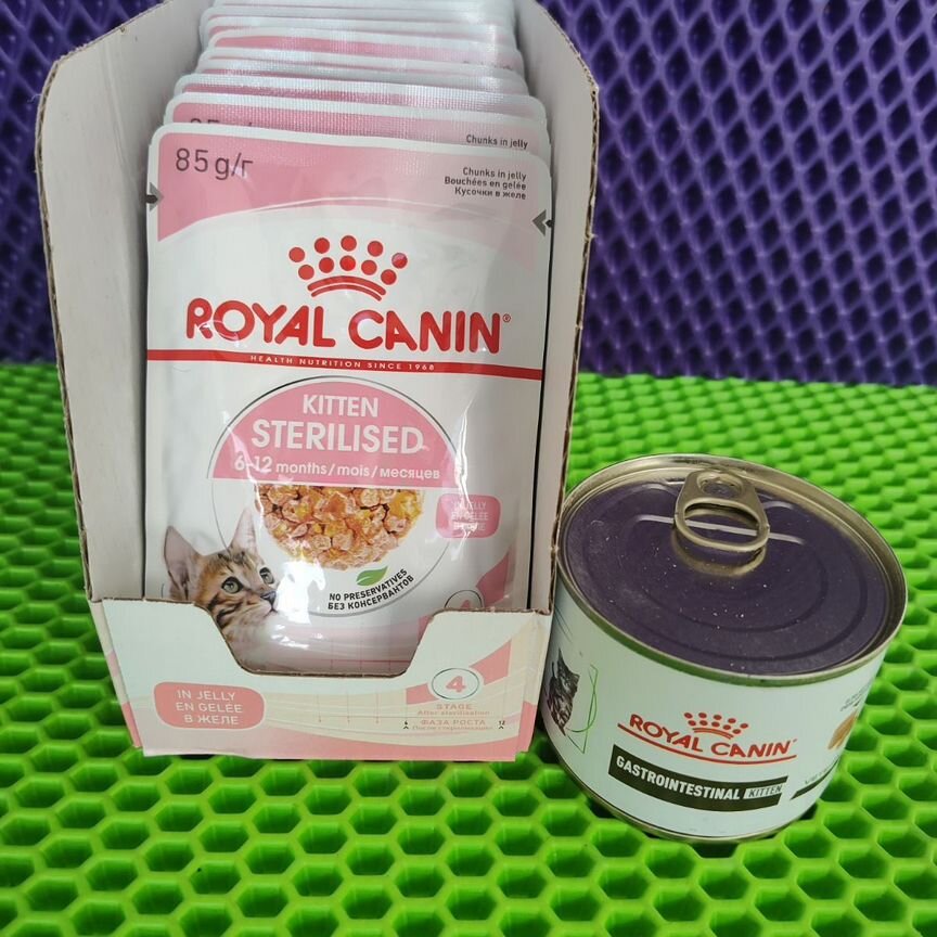 Royal canin kitten sterilised влажный корм
