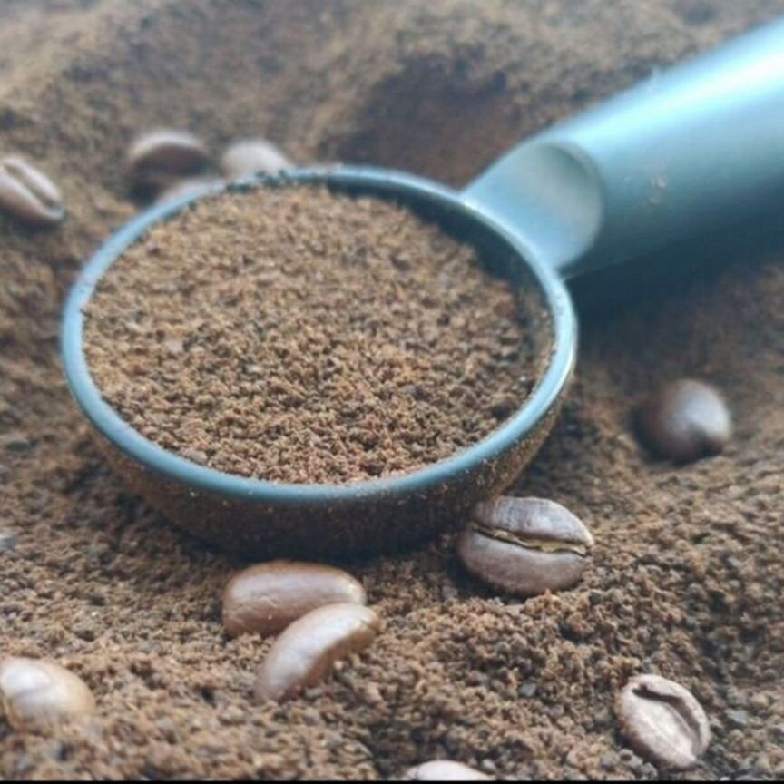 Сухой кофейный жмых