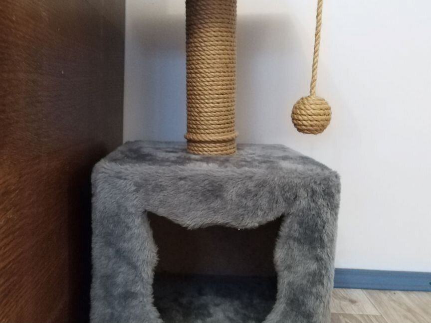Домик для кошки/кота с когтеточкой