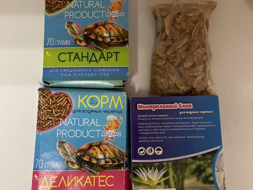 Корм для черепашек