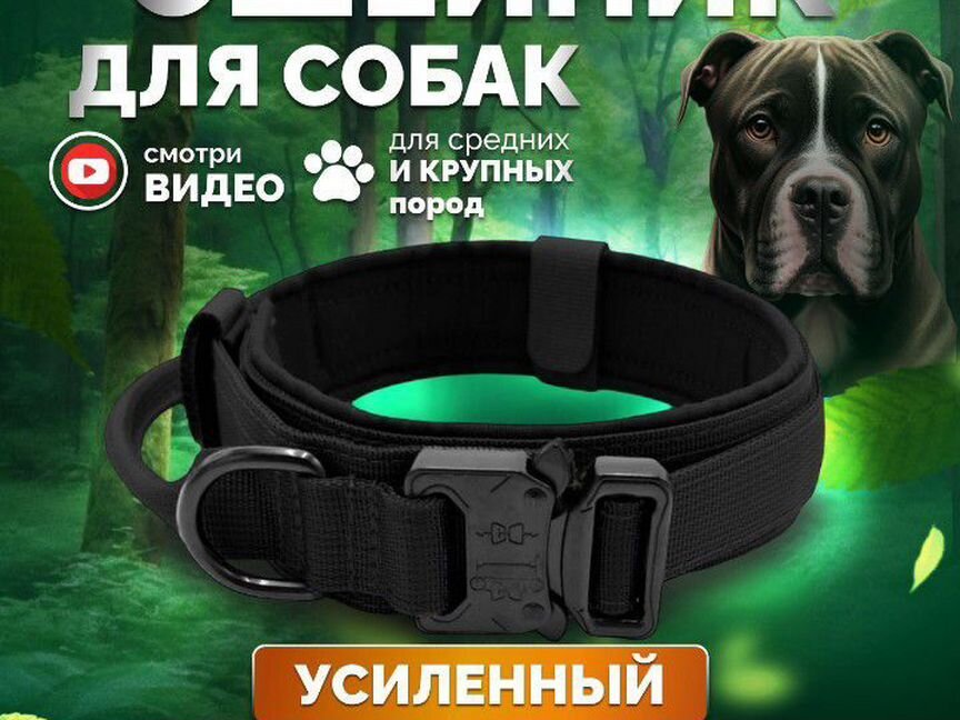 Тактические ошейник для собаки (новый)