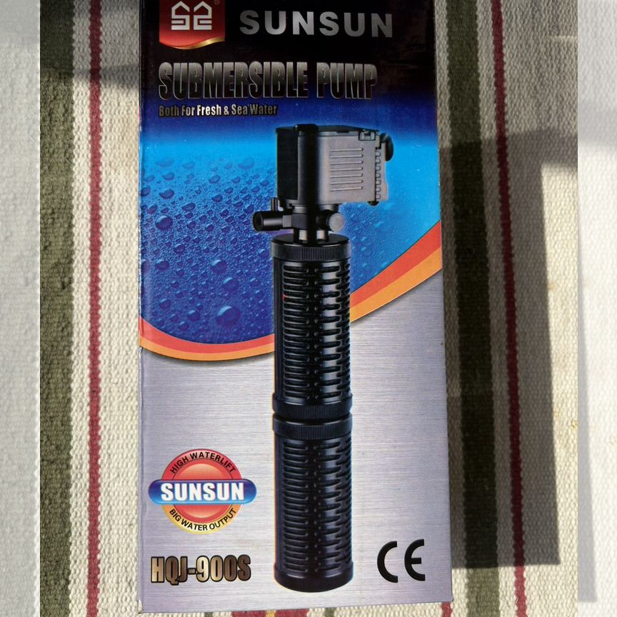 Помпа-фильтр Sunsun HQJ-900S для аквариума