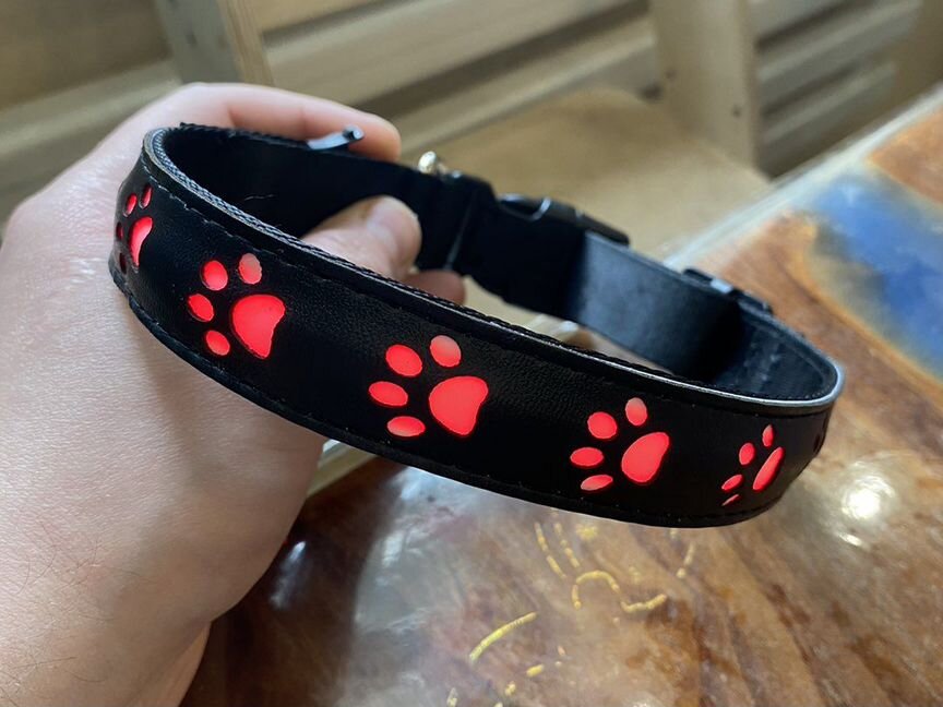 Ошейник с подсветкой для собак