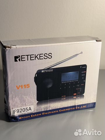 Радиоприемник Retekess V115 купить в Москве | Электроника | Авито