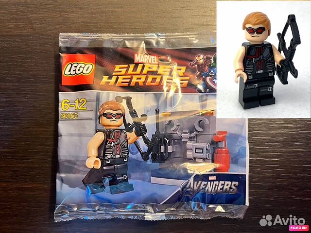 Lego SH034-Hawkeye - Black and Dark Red Suit купить в Москве | Хобби и ...