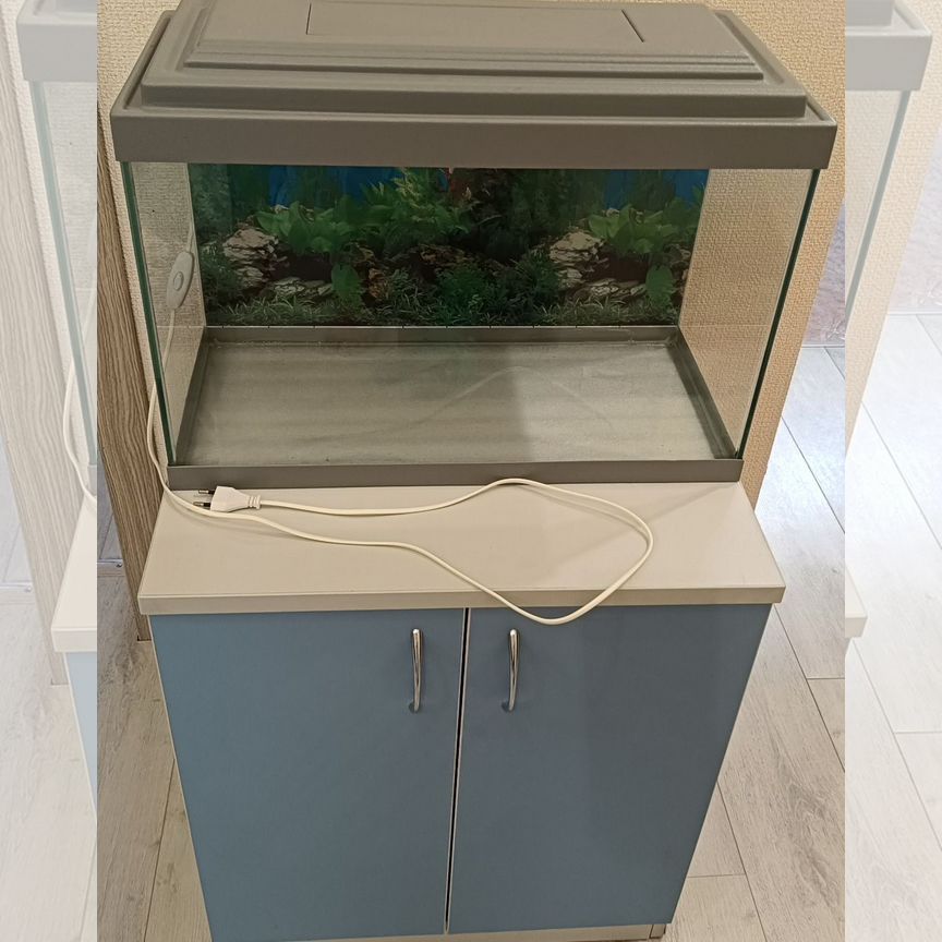 Аквариум с тумбой 50 литров