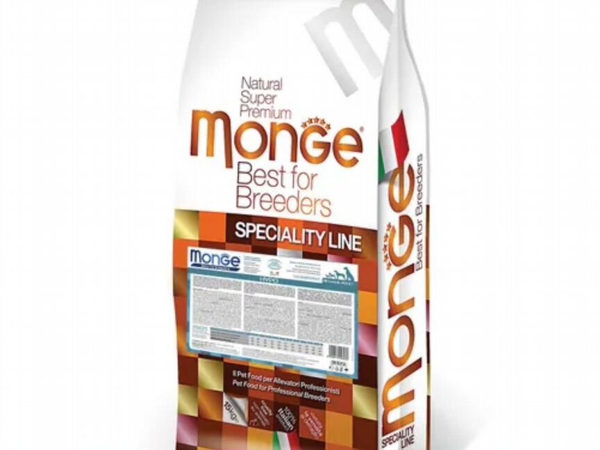 Корм для собак monge 15 кг