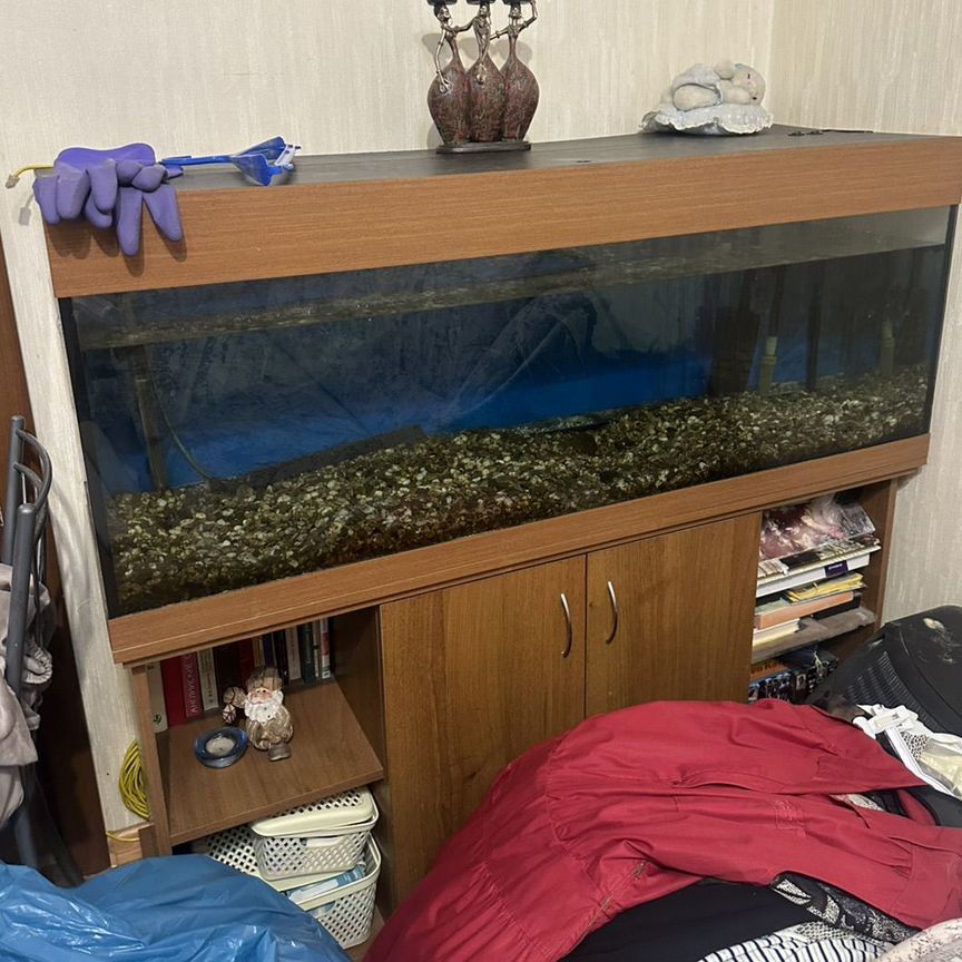 Аквариум с тумбой